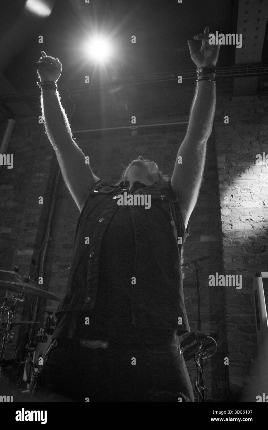 Uk touring band Black and White Stock Photos & Images - Alamy