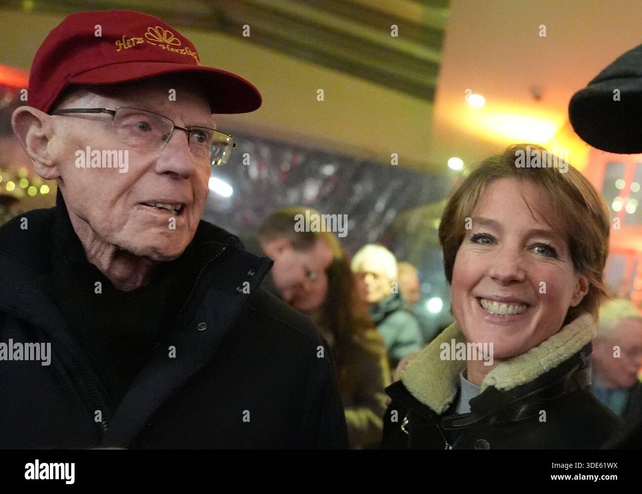 05 January 2026, Hamburg: Eugen Block, father of Christina Block (r ...