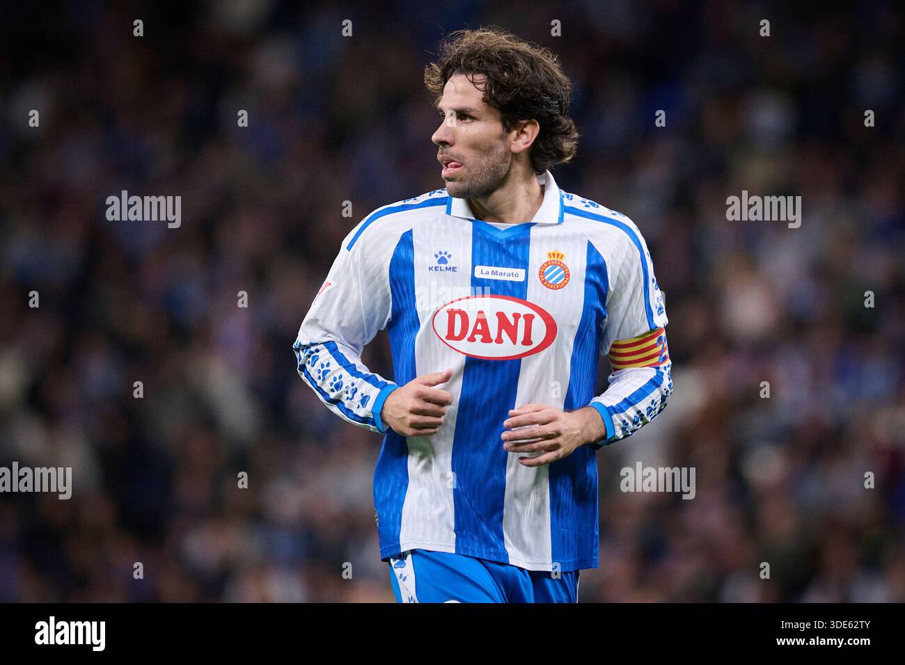 RCD Espanyol's Leandro Cabrera during La Liga match. December 7, 2025 ...