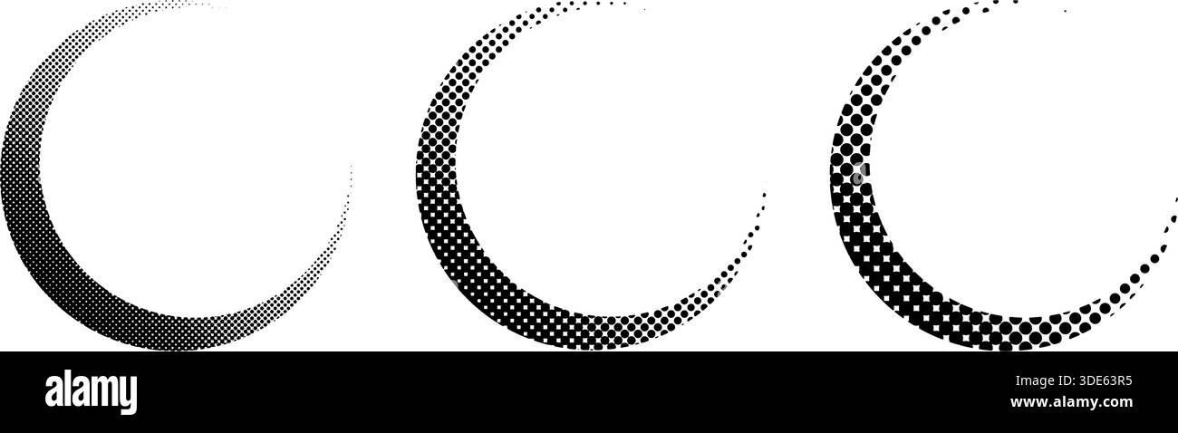 Crescent forms Black and White Stock Photos & Images - Alamy