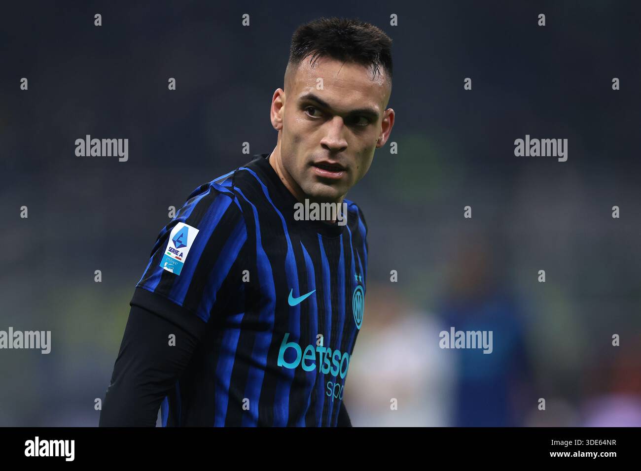 Milan, Italy, 4th January 2026. Lautaro Martinez of FC Internazionale ...