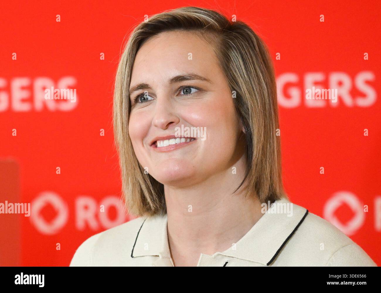 Montreal Victoire Captain Marie-Philip Poulin donates a jersey from her ...