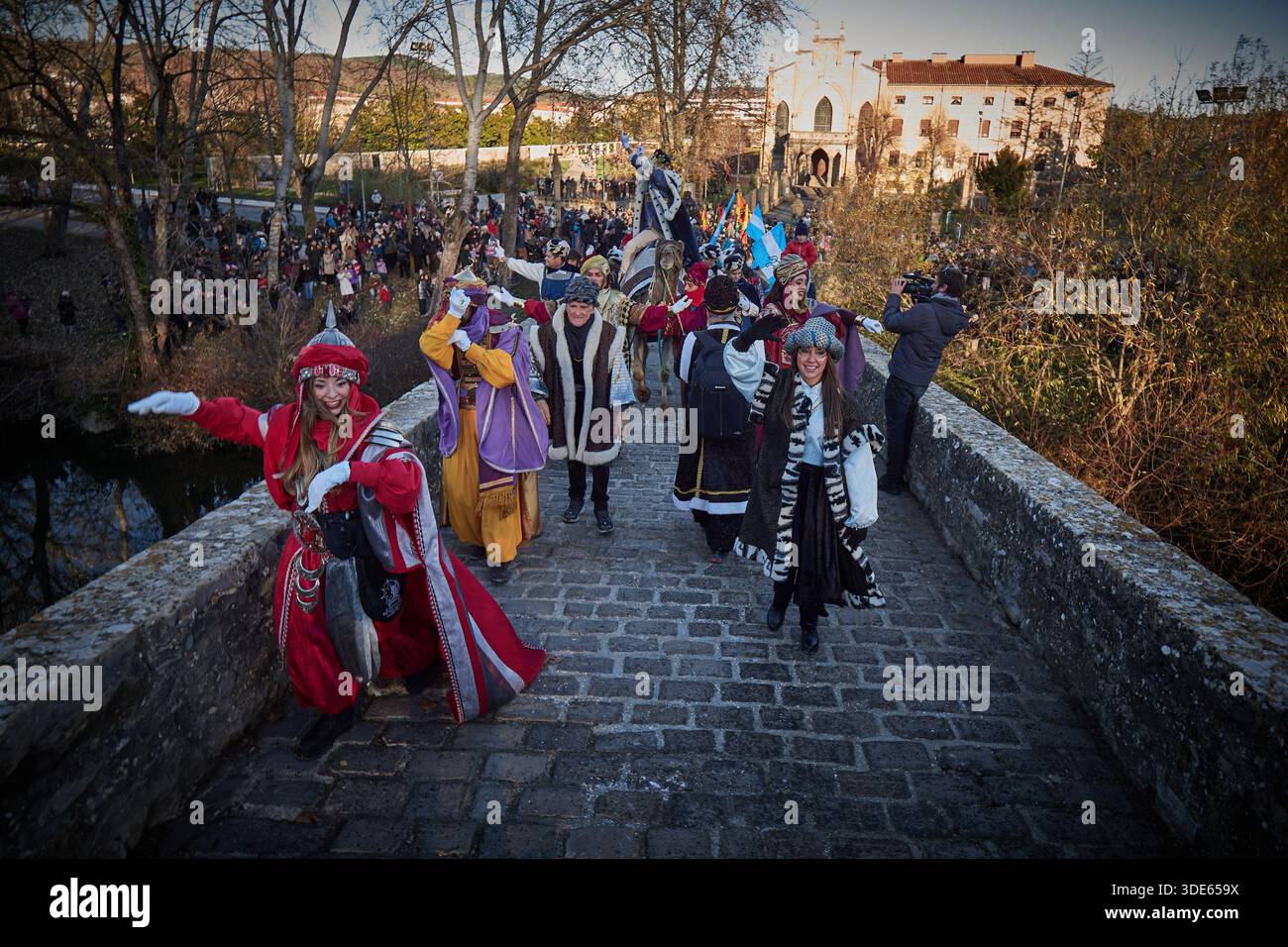 Arrival of the Three Wise Men, January 5, 2026, in Pamplona, Navarra ...