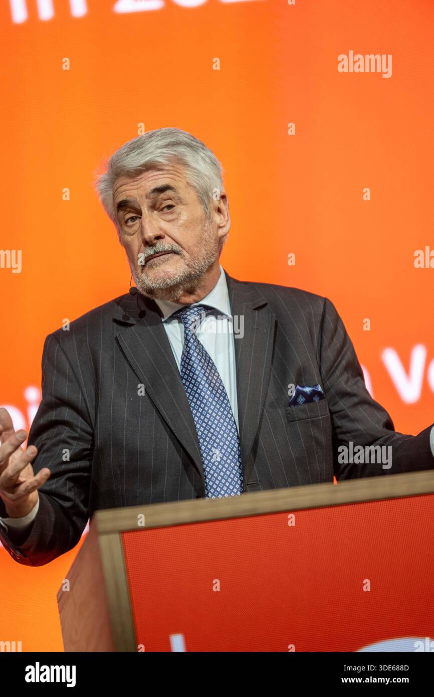 Voka chairman Rudy Provoost is pictured at the new year's reception of ...