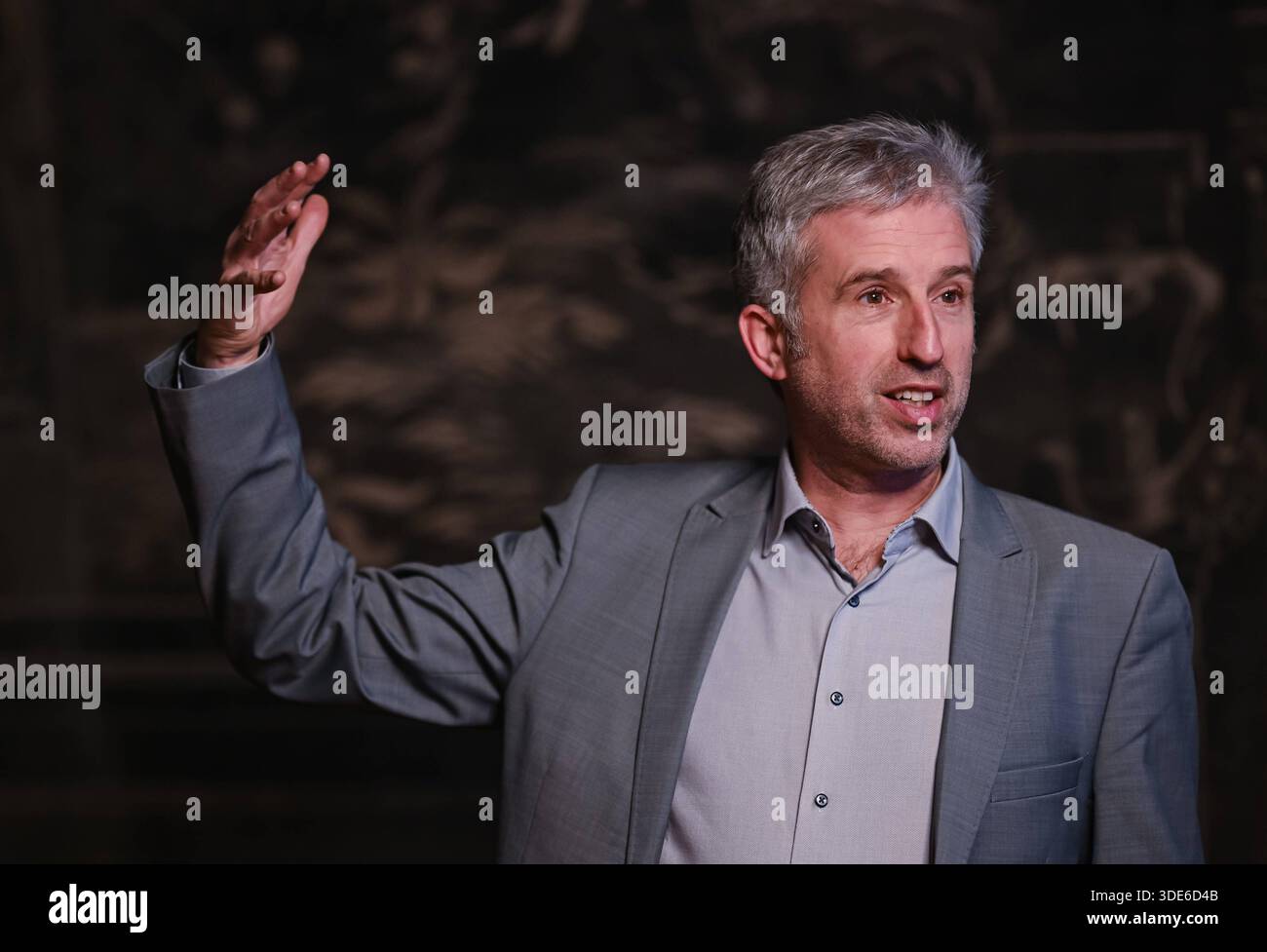 Tuebingen 05.01.2026 Oberbuergermeister Boris Palmer empfaengt die ...