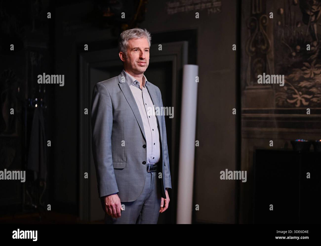 Tuebingen 05.01.2026 Oberbuergermeister Boris Palmer empfaengt die ...