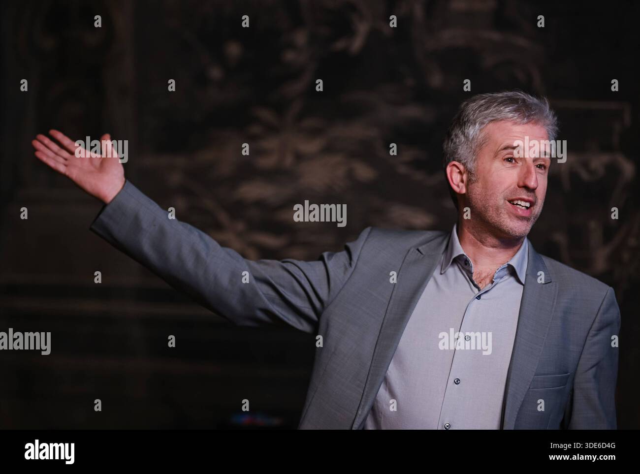 Tuebingen 05.01.2026 Oberbuergermeister Boris Palmer empfaengt die ...