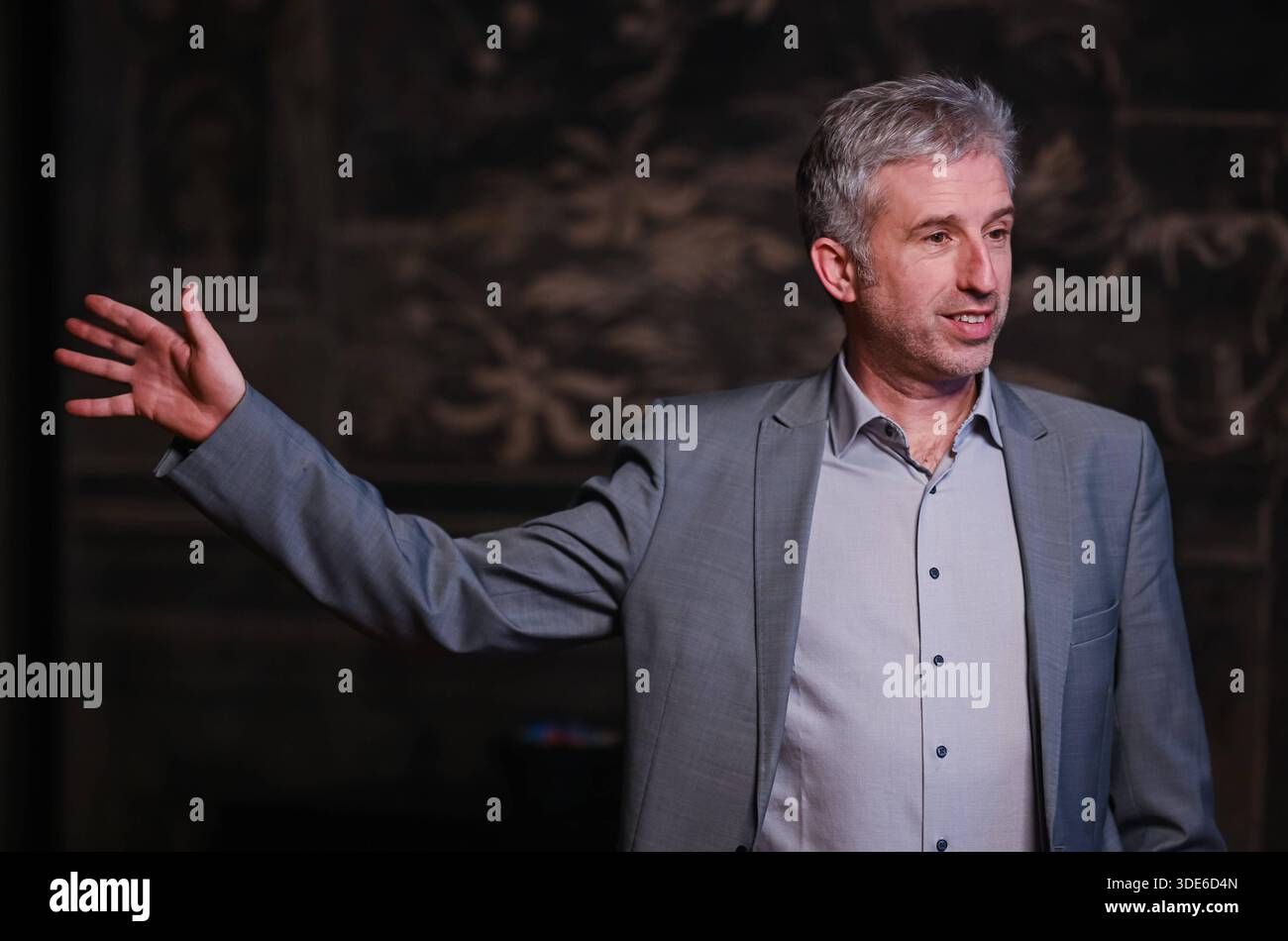 Tuebingen 05.01.2026 Oberbuergermeister Boris Palmer empfaengt die ...