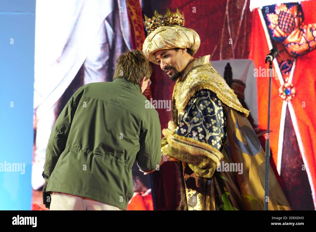 Jose Luis MArtinez Almeida during the traditional "Cabalgata de Reyes ...