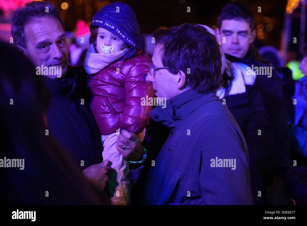 Jose Luis Martinez Almeida y Teresa Urquijo during the traditional ...