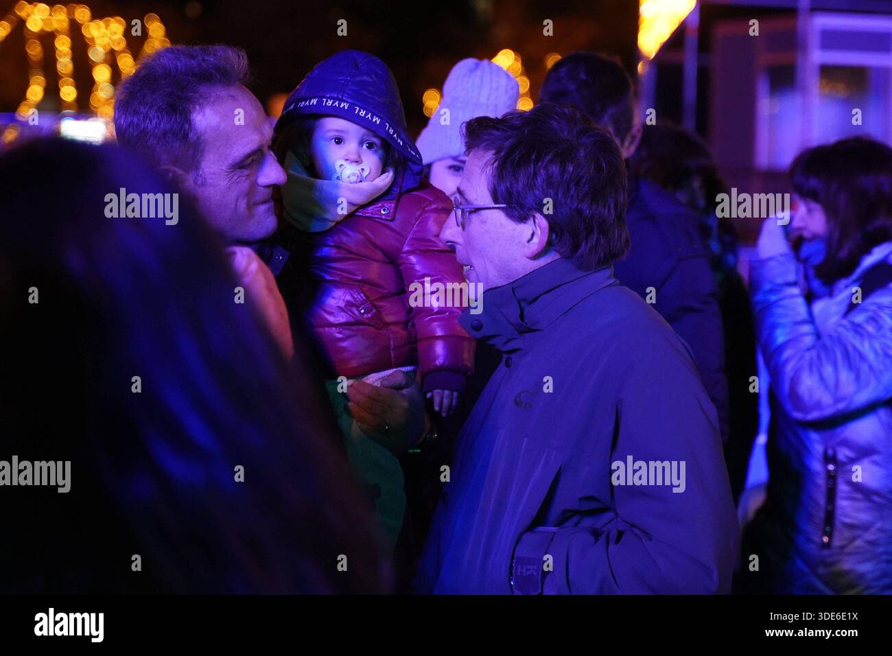Jose Luis Martinez Almeida y Teresa Urquijo during the traditional ...