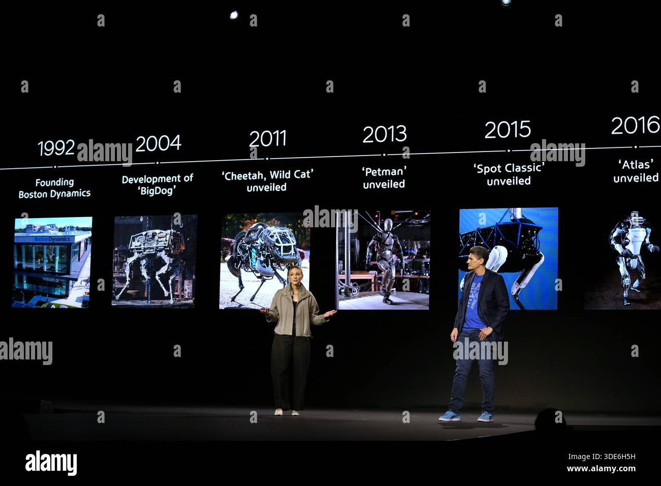 Humanoid application product lead at Boston Dynamics Aya Durbin and ...