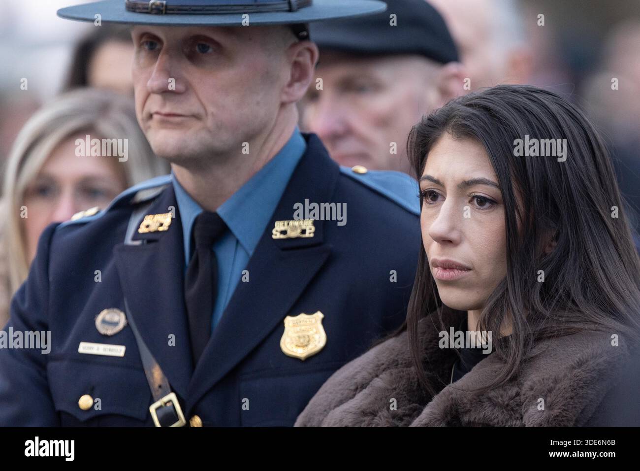 January 5, 2026, Newark, De, U.S.A.: LAUREN SNOOK, the widow of ...