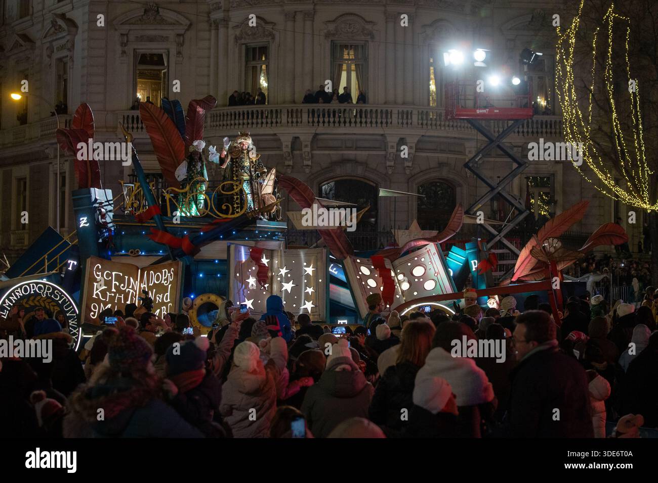 Madrid, Spain. 05th Jan, 2026. The traditional Three Kings Parade, held ...