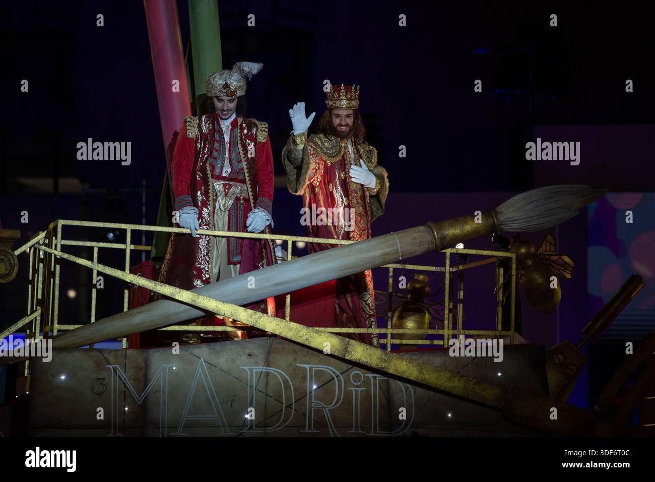 Madrid, Spain. 05th Jan, 2026. The traditional Three Kings Parade, held ...