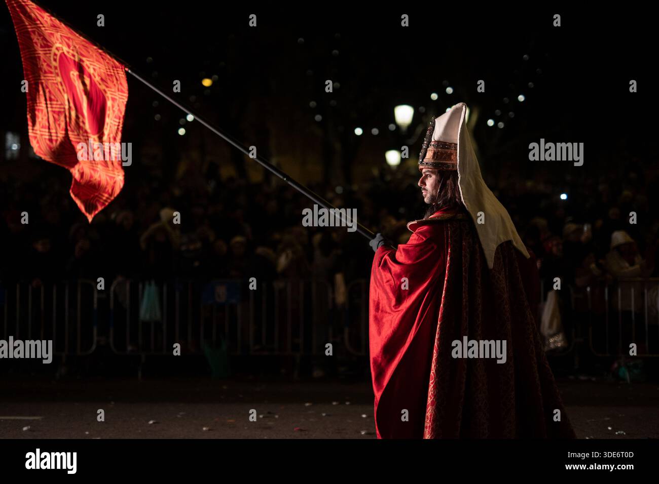 Madrid, Spain. 05th Jan, 2026. The traditional Three Kings Parade, held ...