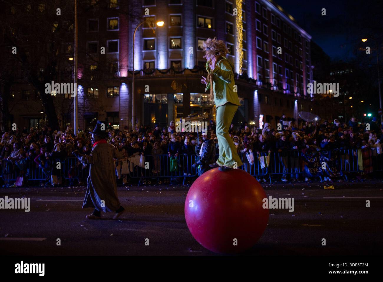 Madrid, Spain. 05th Jan, 2026. The traditional Three Kings Parade, held ...