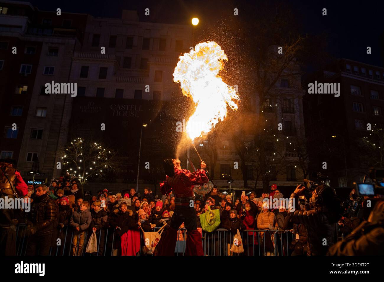 Madrid, Spain. 05th Jan, 2026. The traditional Three Kings Parade, held ...