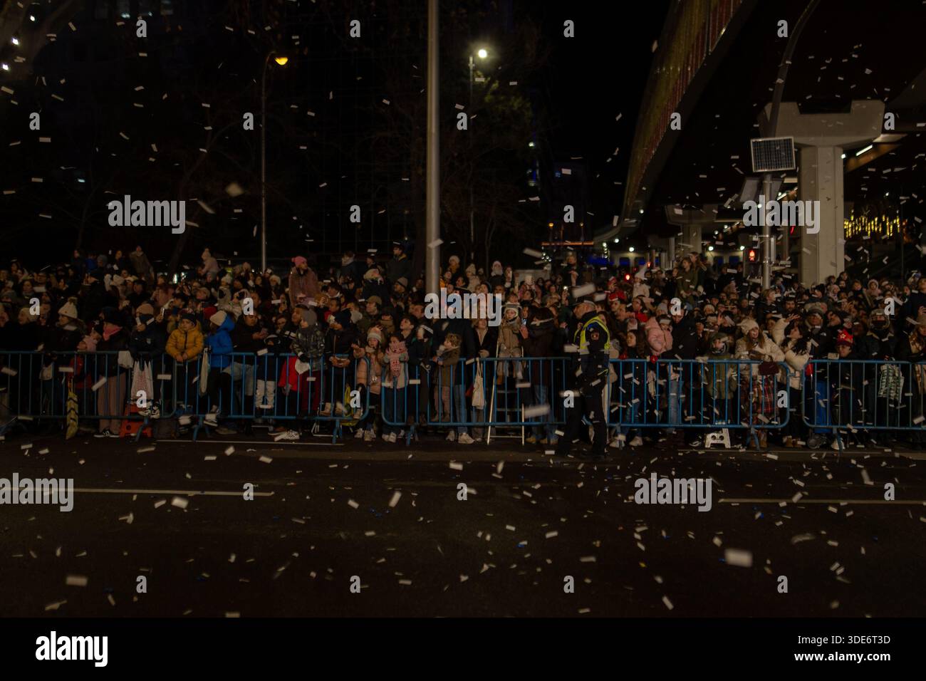 Madrid, Spain. 05th Jan, 2026. The traditional Three Kings Parade, held ...