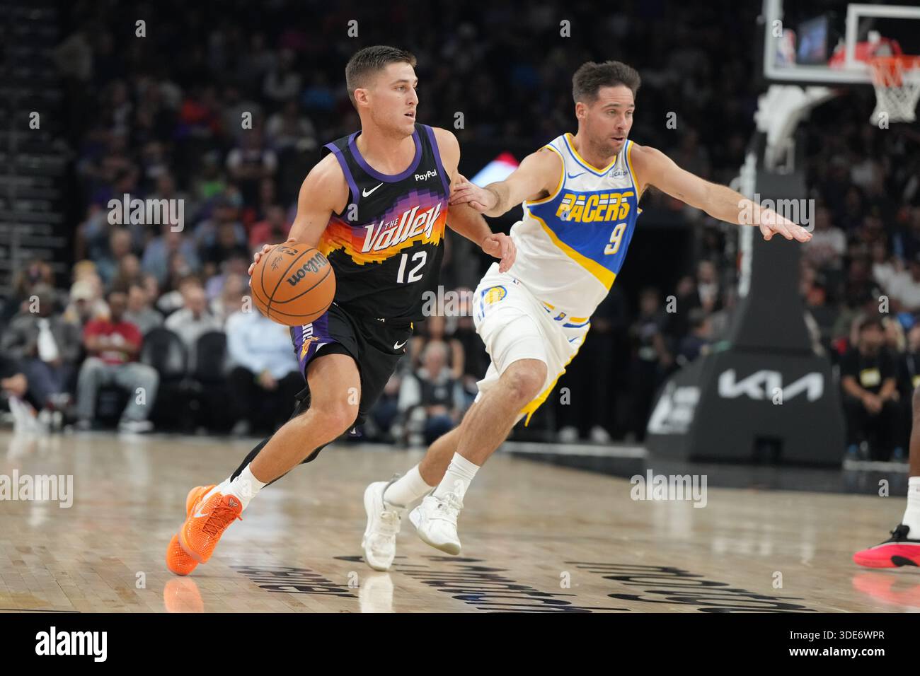 Phoenix Suns guard Collin Gillespie (12) during the first half of an ...