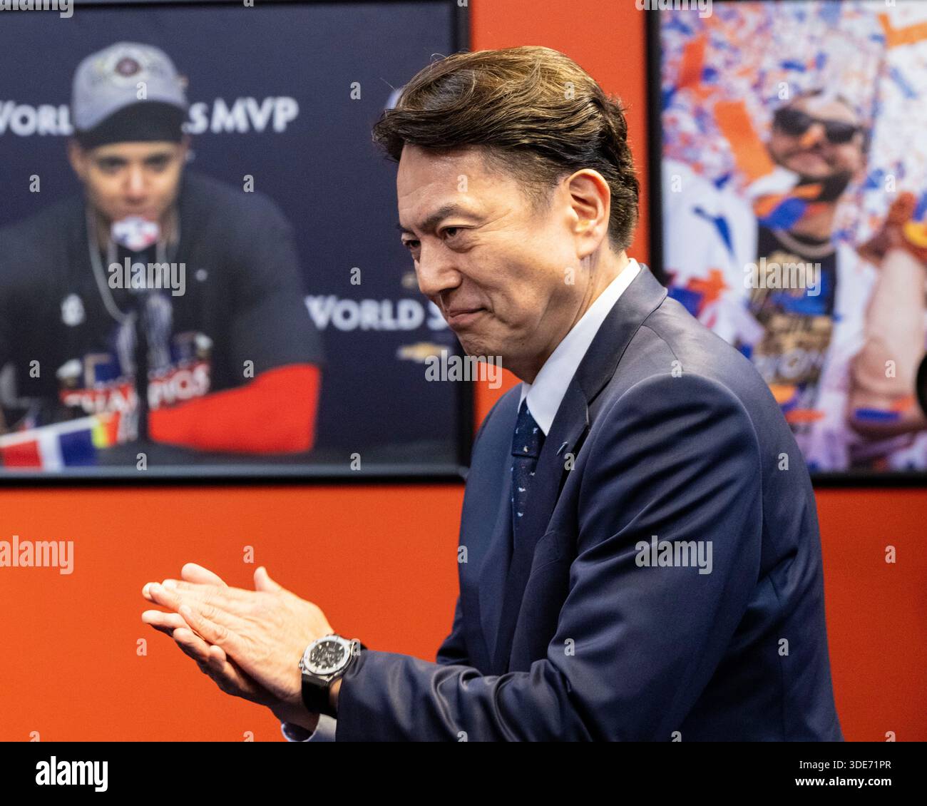 The Houston Astros Formally Introduce Japanese Pitcher Tatsuya Imai On
