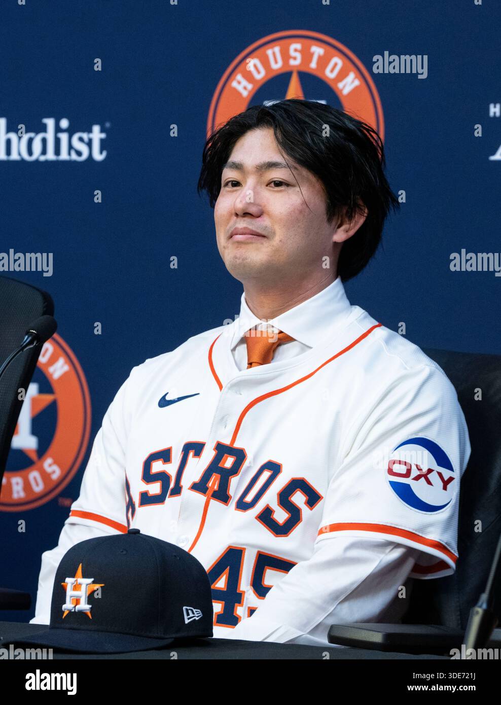 The Houston Astros Formally Introduce Japanese Pitcher Tatsuya Imai On