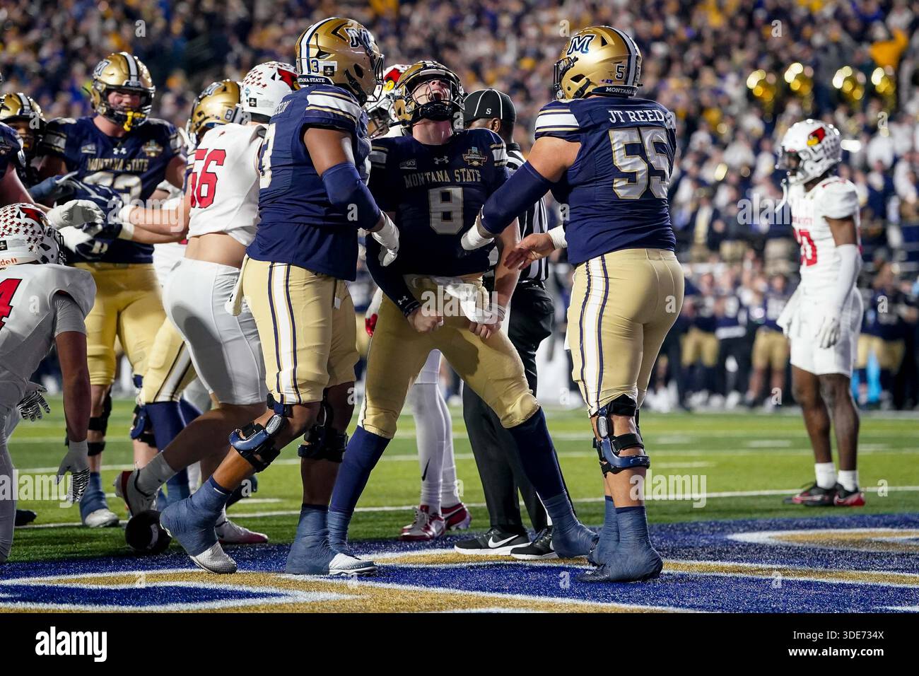 January 5, 2026, Nashville, Tennessee, USA: Montana State quarterback ...