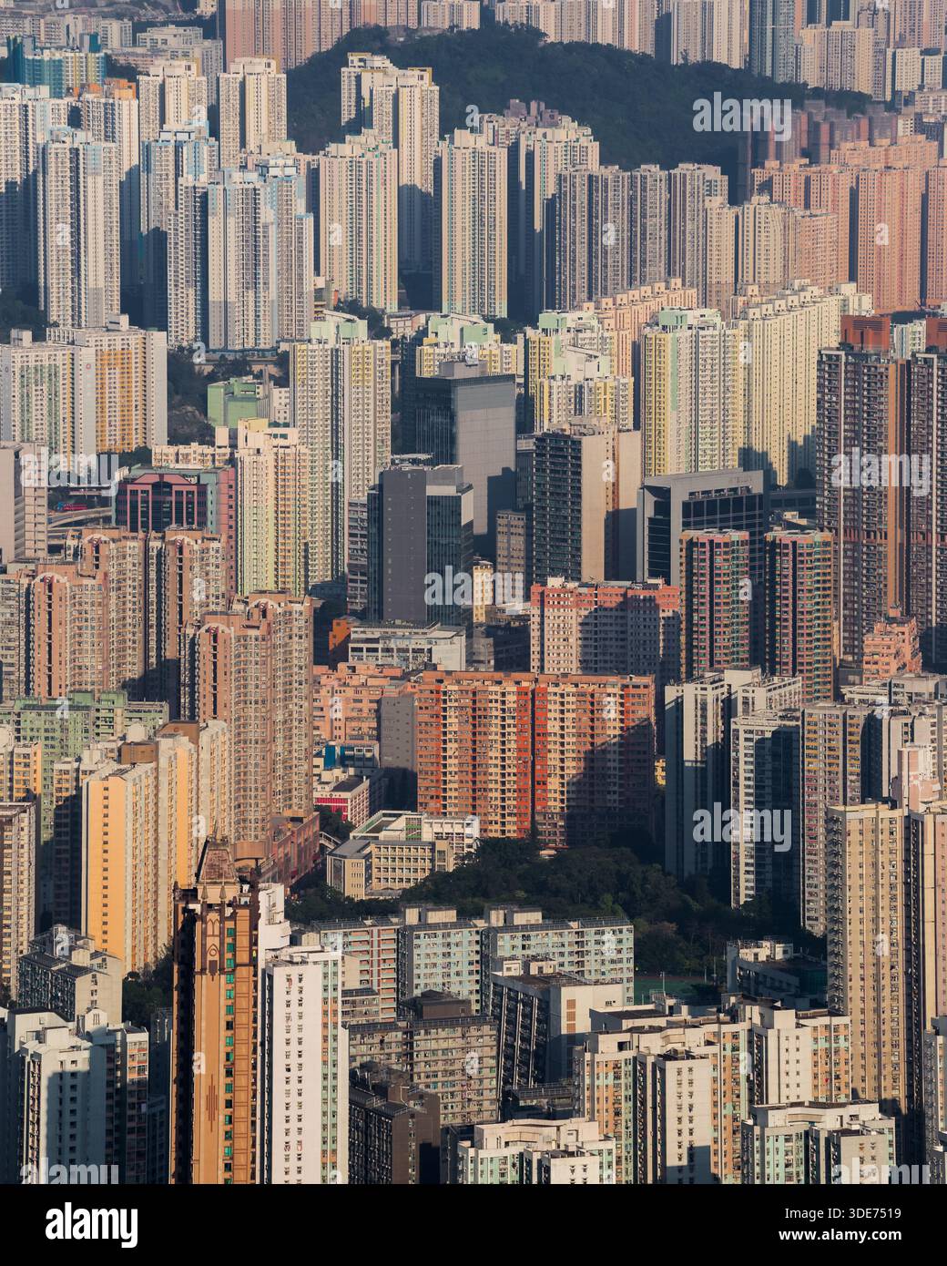 Cityscape of the Kowloon Island, Hong Kong, China Stock Photo - Alamy