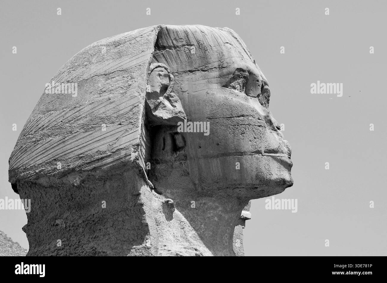 The Sphinx at the Pyramids of Giza complex in Greater Cairo, Egypt ...