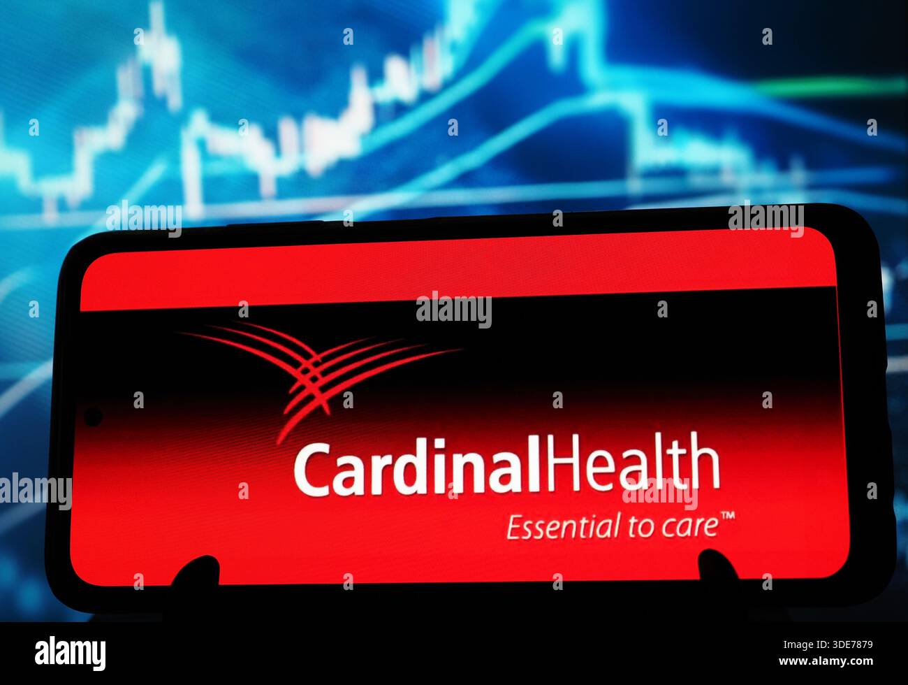 In this photo illustration, Cardinal Health, Inc. logo seen displayed ...
