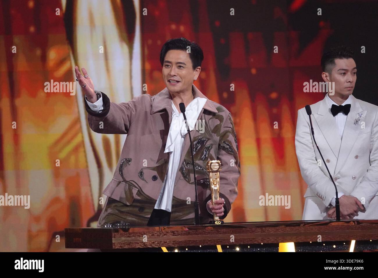 Hong Kong actor, singer, and entrepreneur Bosco Wong attends the 2025 ...