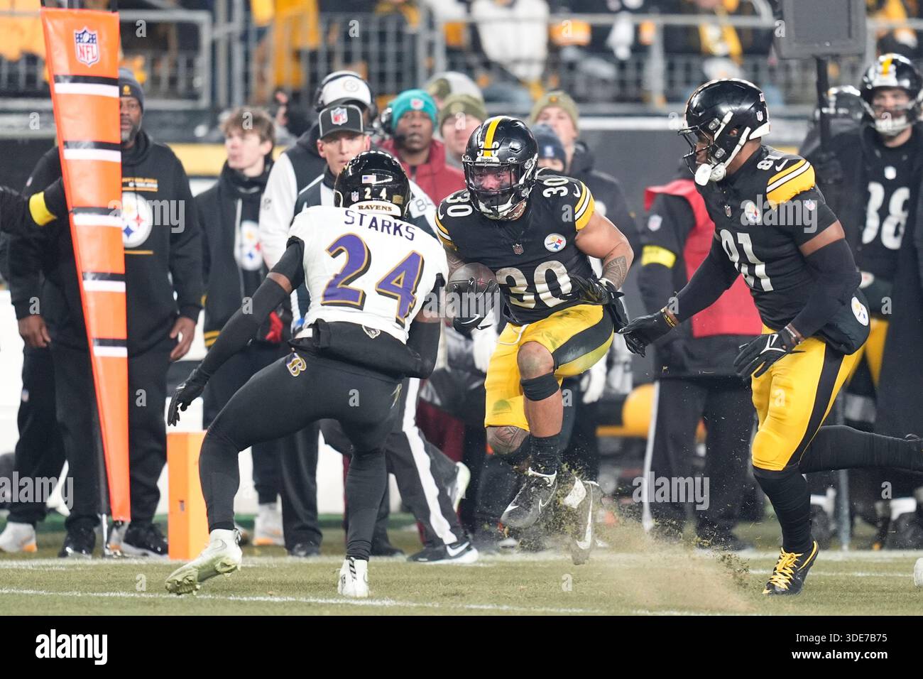 January 4, 2026, Pittsburgh, Pennsylvania, USA: January 4, 2026: Jaylen ...
