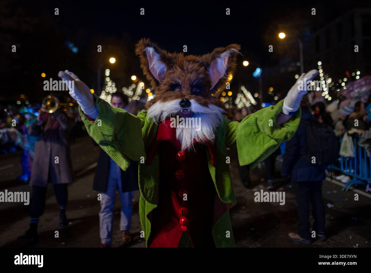 Madrid, Spain. 05th Jan, 2026. The traditional Three Kings Parade takes ...