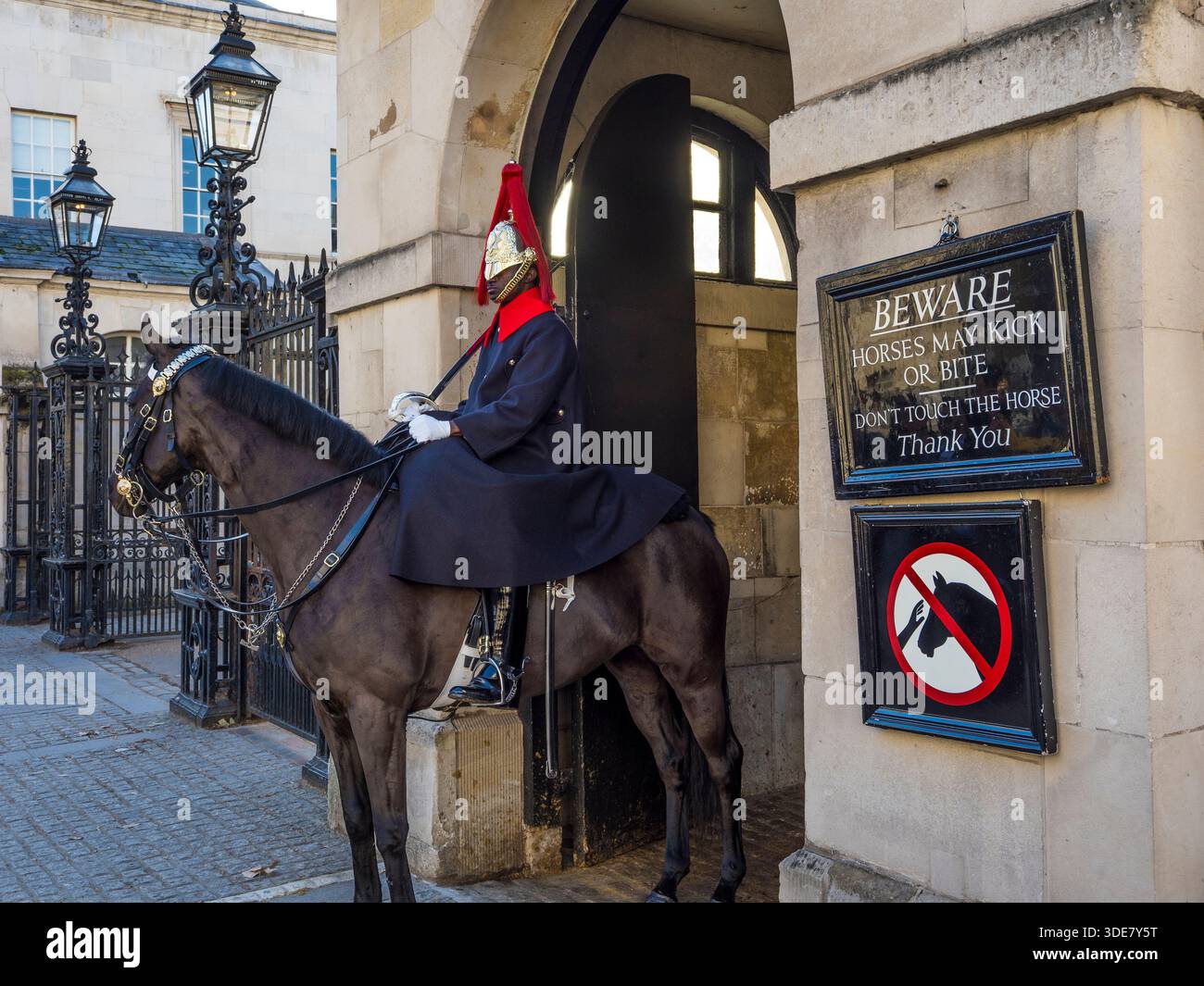 Beware Horses may Kick or Bite, Do not Touch the Horses Sign, Royal ...