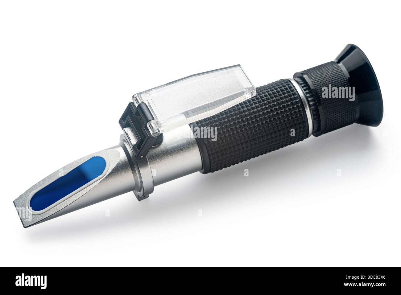 hydrometer, a device for measuring sugar on white background Stock ...