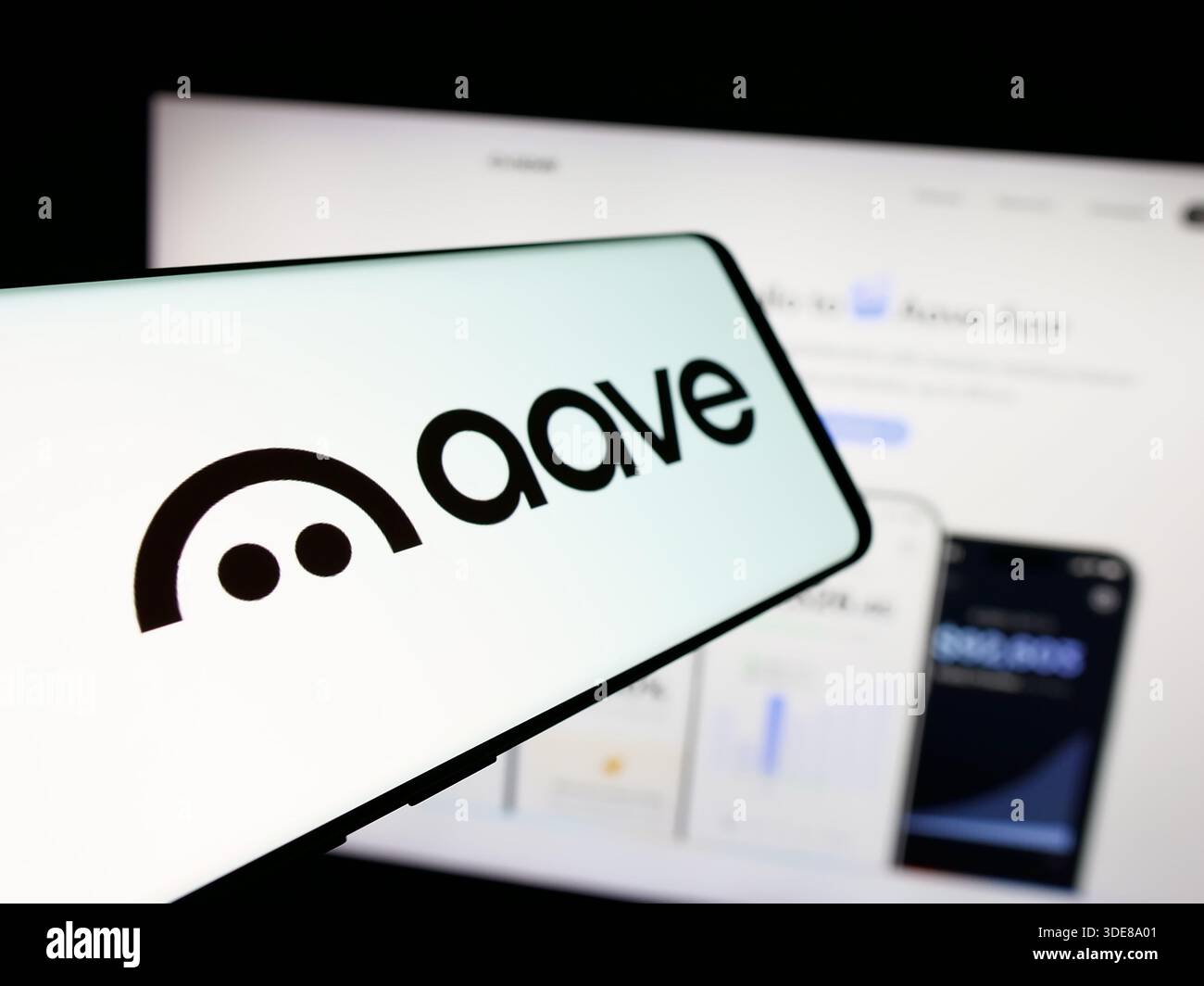 In this photo illustration, a smartphone with the logo of British ...