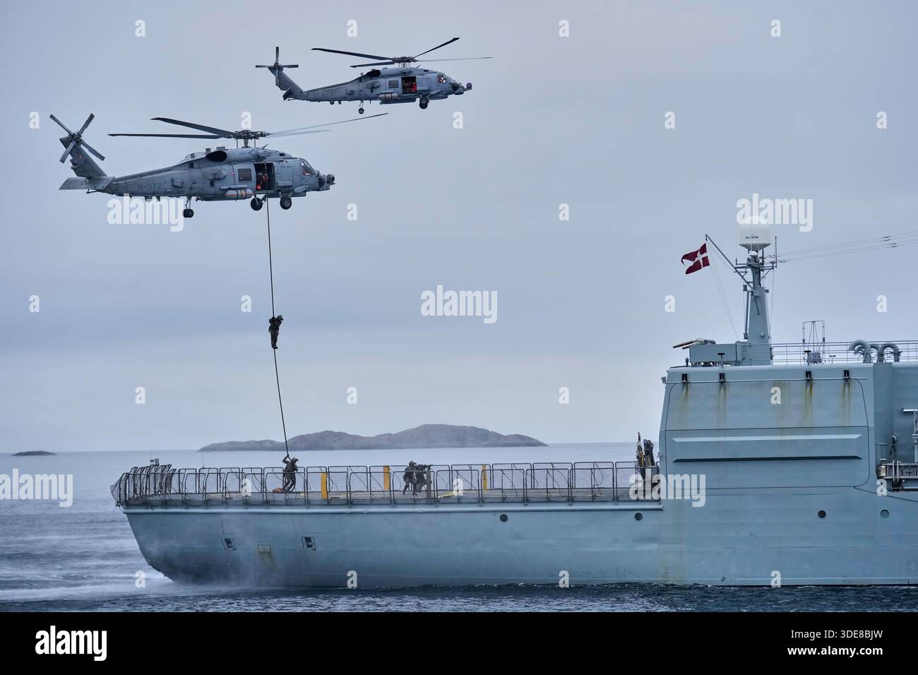 FILE - Danish military forces participate in an exercise with hundreds ...