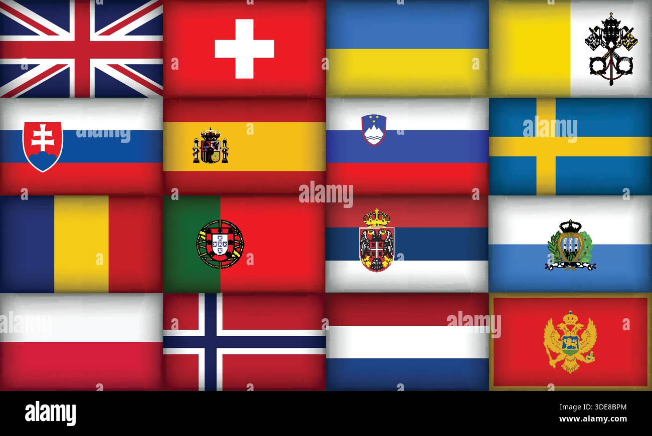 Extensive Collection of Diverse and Unique Flags from Various Regions ...