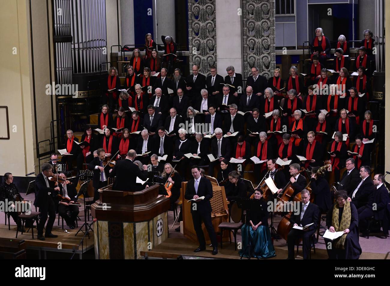 Johann Sebastian Bach Weihnachtsoratorium Kantaten 4 bis 6, Bachchor ...