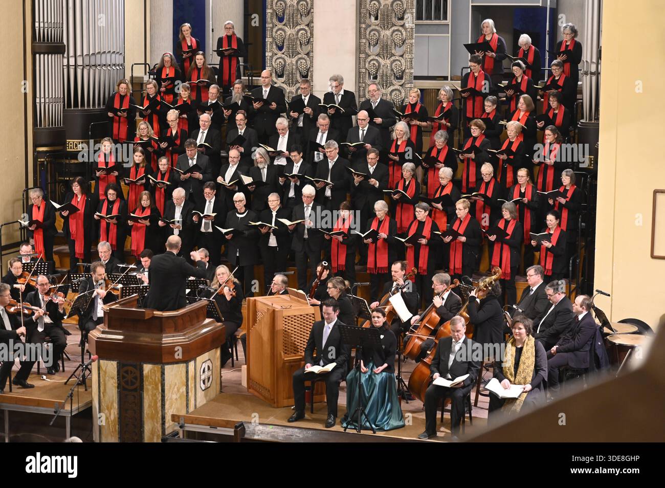 Johann Sebastian Bach Weihnachtsoratorium Kantaten 4 bis 6, Bachchor ...