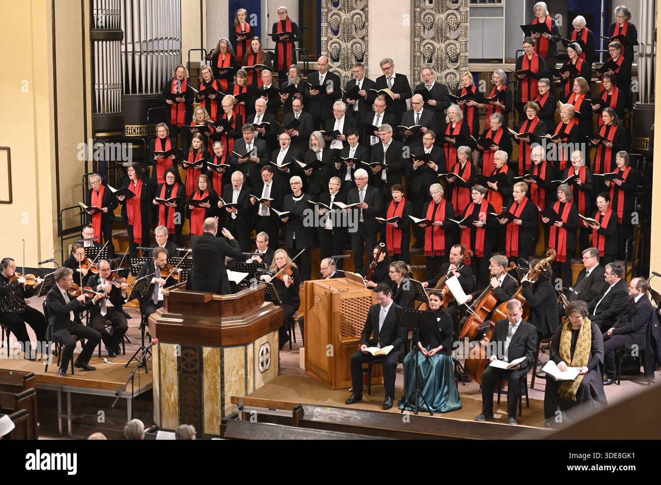 Johann Sebastian Bach Weihnachtsoratorium Kantaten 4 bis 6, Bachchor ...