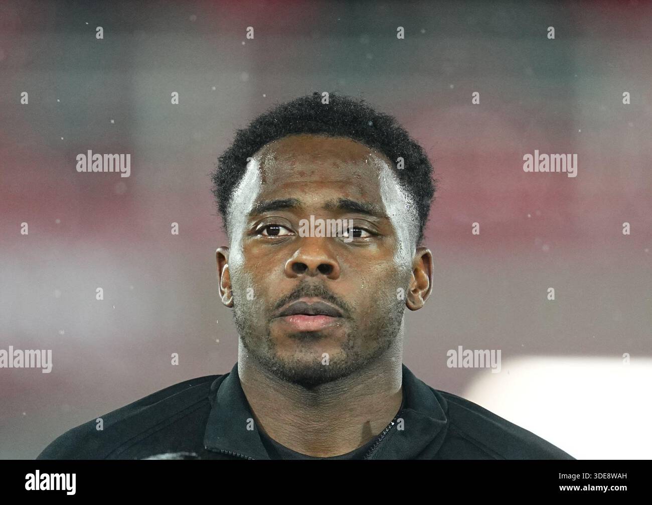 January 05 2026: Bright Osyi Samuel of Nigeria looks on during a 2025 ...