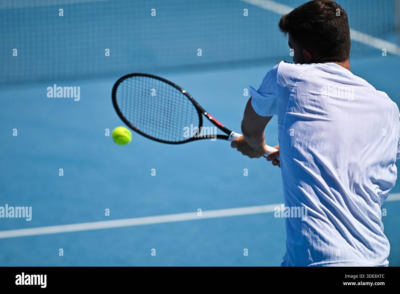 Canberra, Australia. 6 January 2026, Luca Nordi during the Canberra ...