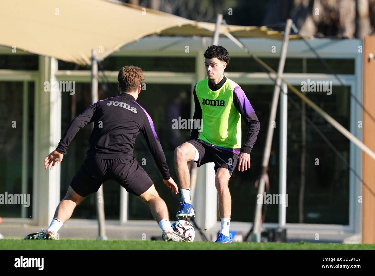 Anderlecht's Tristan Degreef pictured in action during a training ...