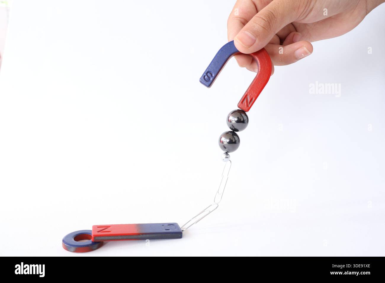 Paperclips on magnet hi-res stock photography and images - Alamy