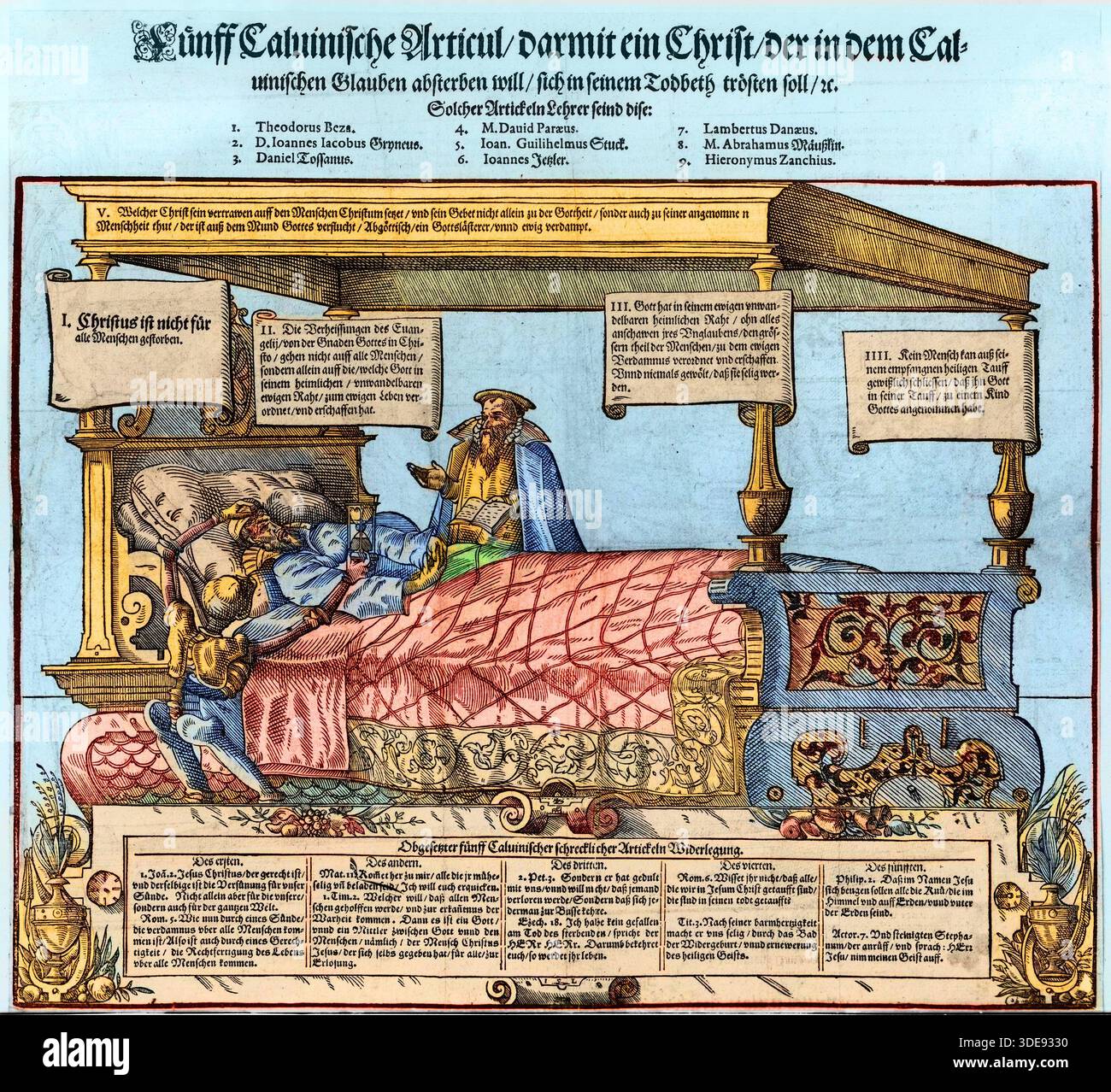 John calvin on his death bed hi-res stock photography and images - Alamy
