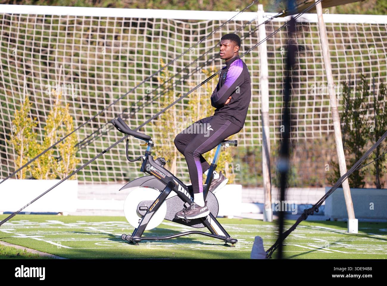 Anderlecht's Zoumana Keita pictured during a training session at the ...