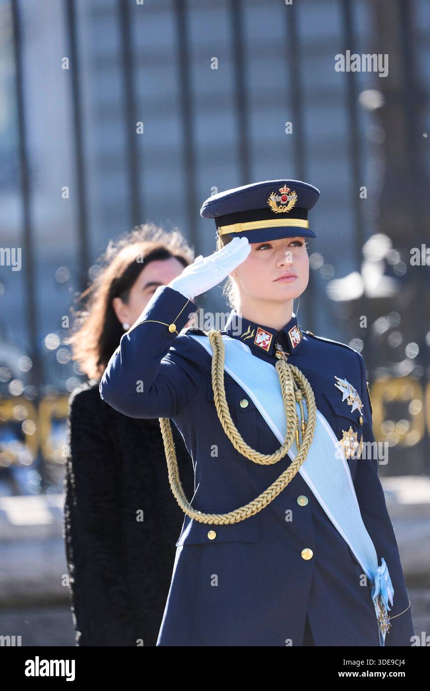 Madrid. Spain. 20260106, Crown Princess Leonor attends New Year's ...