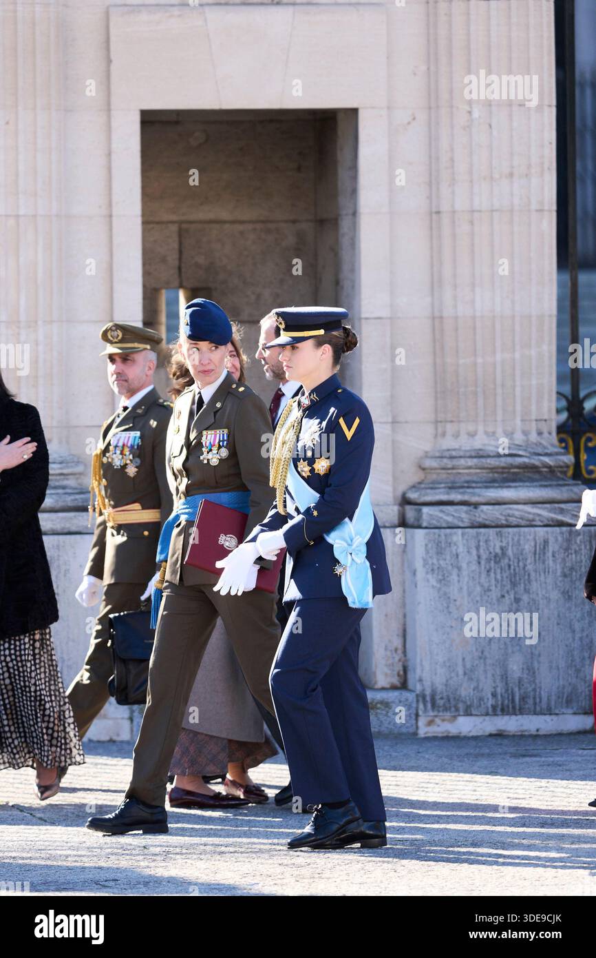 Madrid. Spain. 20260106, Crown Princess Leonor attends New Year's ...