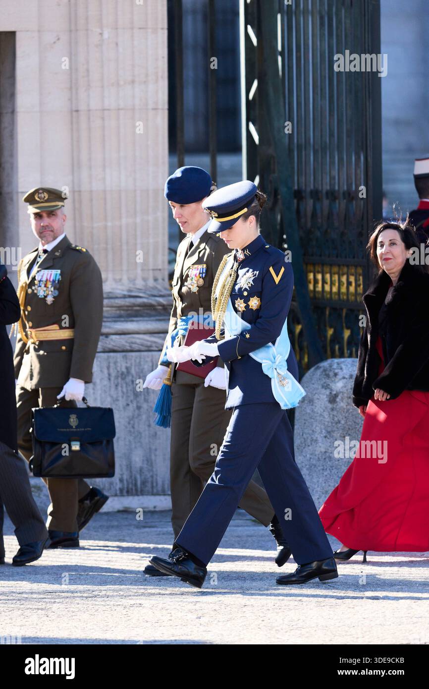 Madrid. Spain. 20260106, Crown Princess Leonor attends New Year's ...